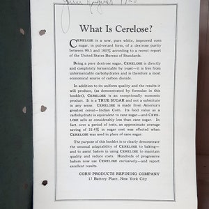 Antique Bread Making Recipe Booklet Circa 1928 Vintage Advertising for ...