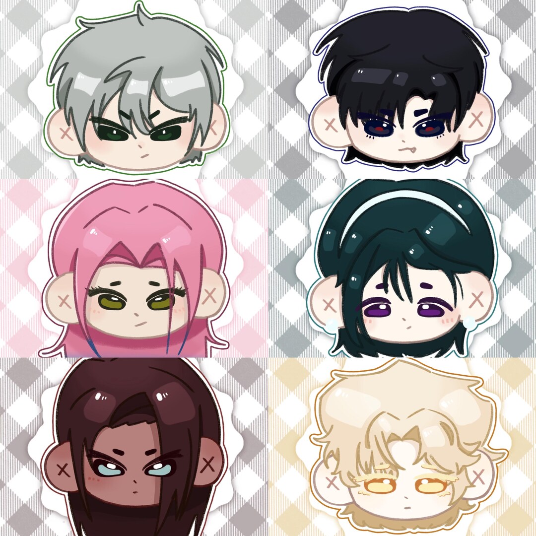 Alienstage | Keychain | Sticker | Print | Anime | Youtube | Cute ...