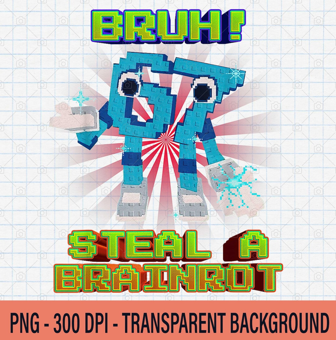 Steal a Brainrot Six Seven Italian Brainrot Kids Gaming Meme PNG ...
