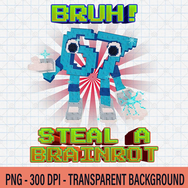 Brainrot Costume - Etsy