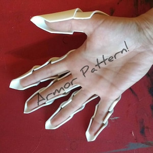 PATTERN - Segmented Finger Armor - Etsy