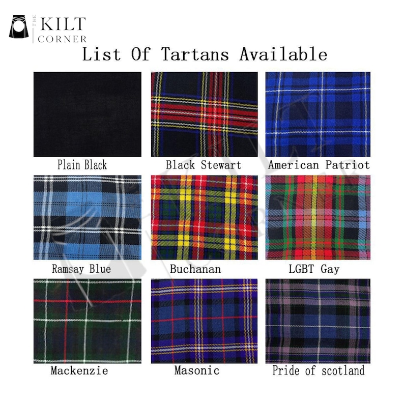 Scottish Men's Tartan Wool Necktie - Formal Wedding Tartan Tie ...