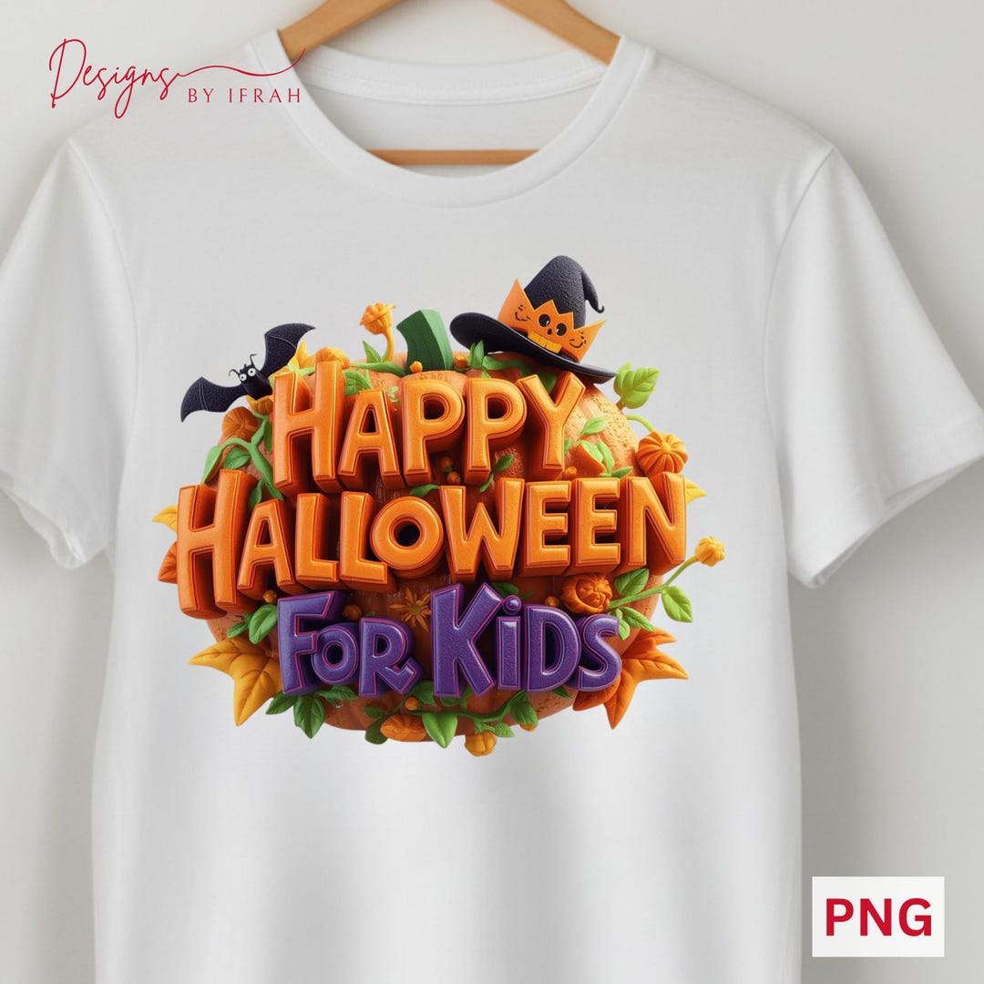 3D Happy Halloween Cute Clip Art | Cute Halloween Costume for Kids ...