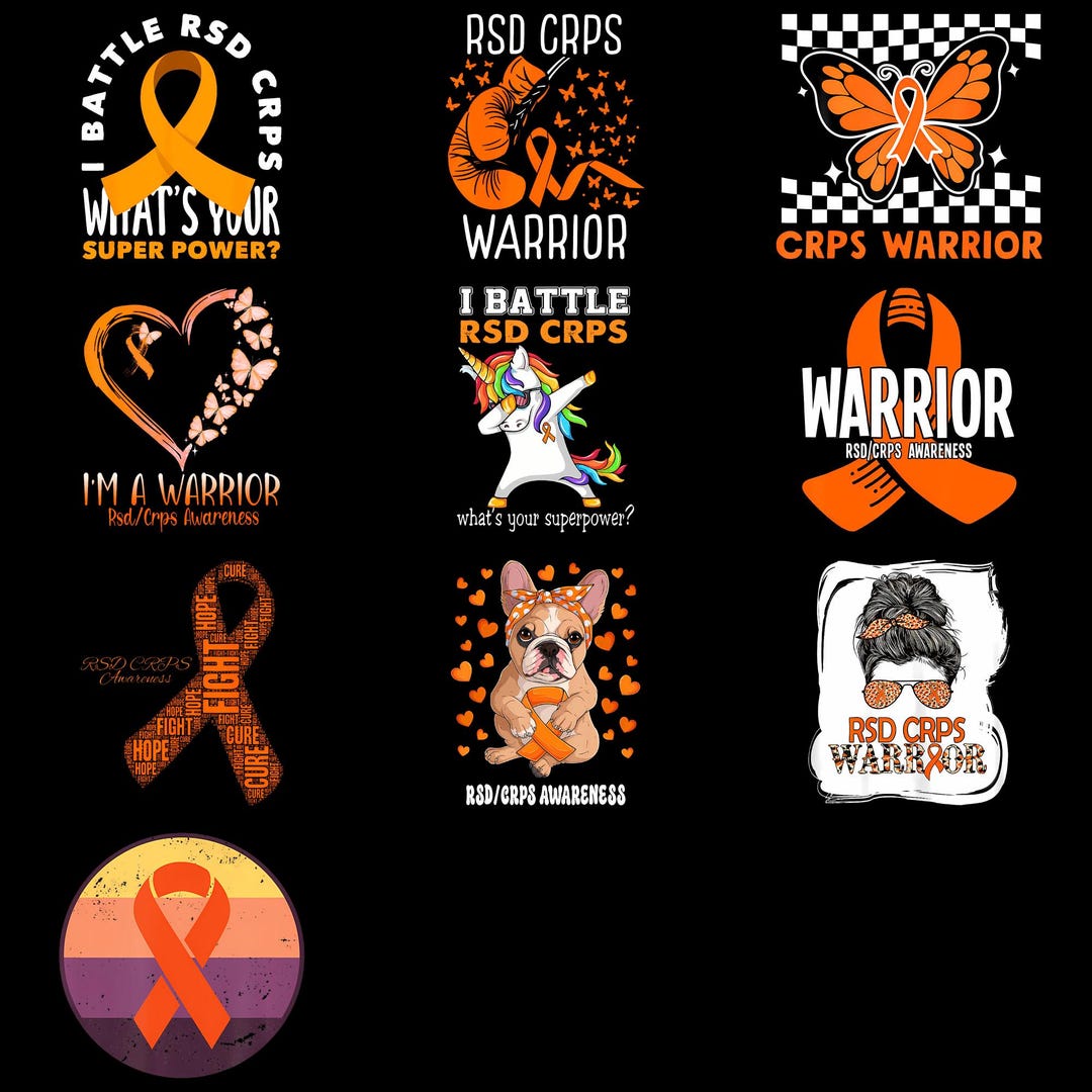 RSD CRPS Awareness Png, I Battle CRPS What’s Your Superpower Clipart ...