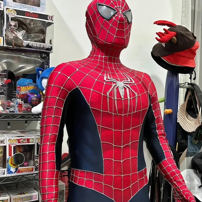 Realistic Spiderman Mask - Etsy