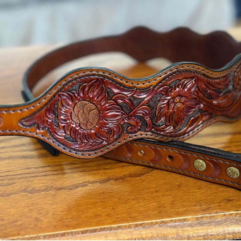 Leather Rifle Sling - Etsy