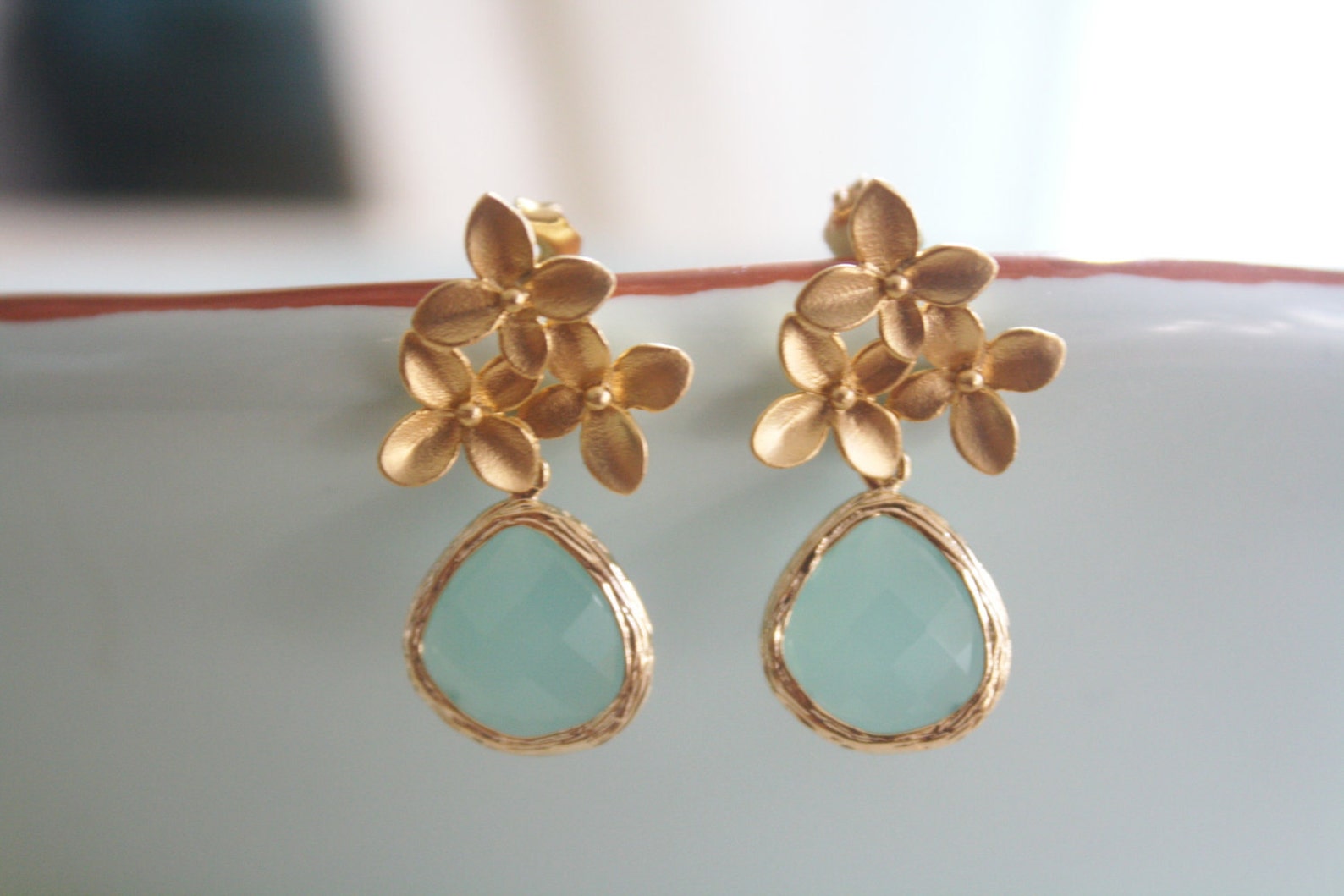 Silver Earrings Dainty Earrings Bridesmaid Earrings Gifts | Etsy