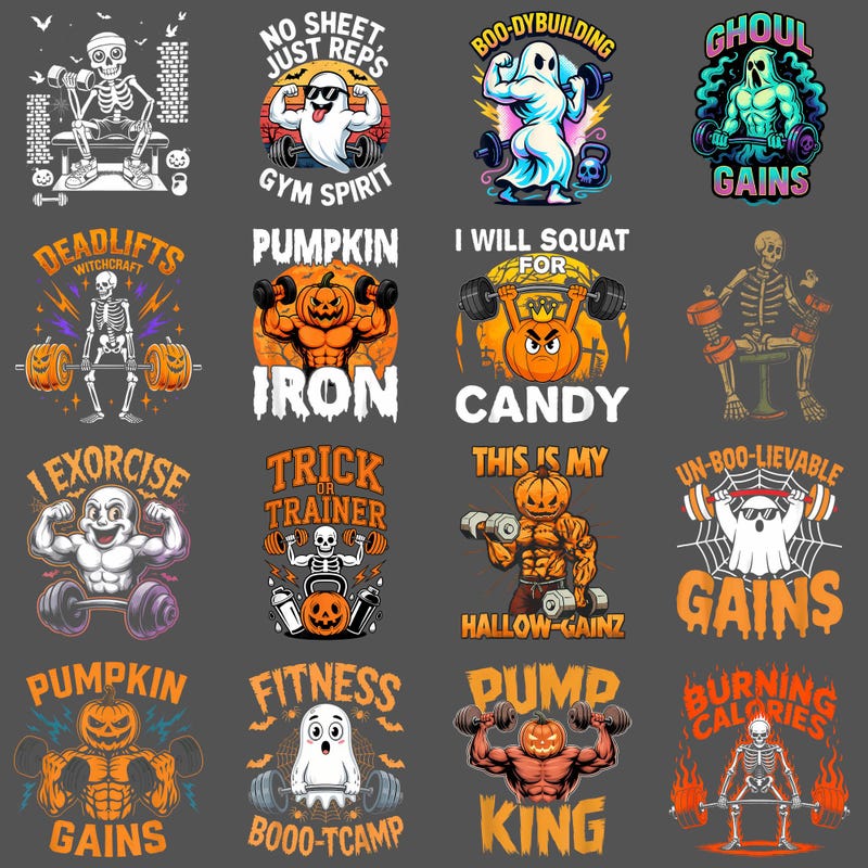 Gym Halloween Decor - Etsy