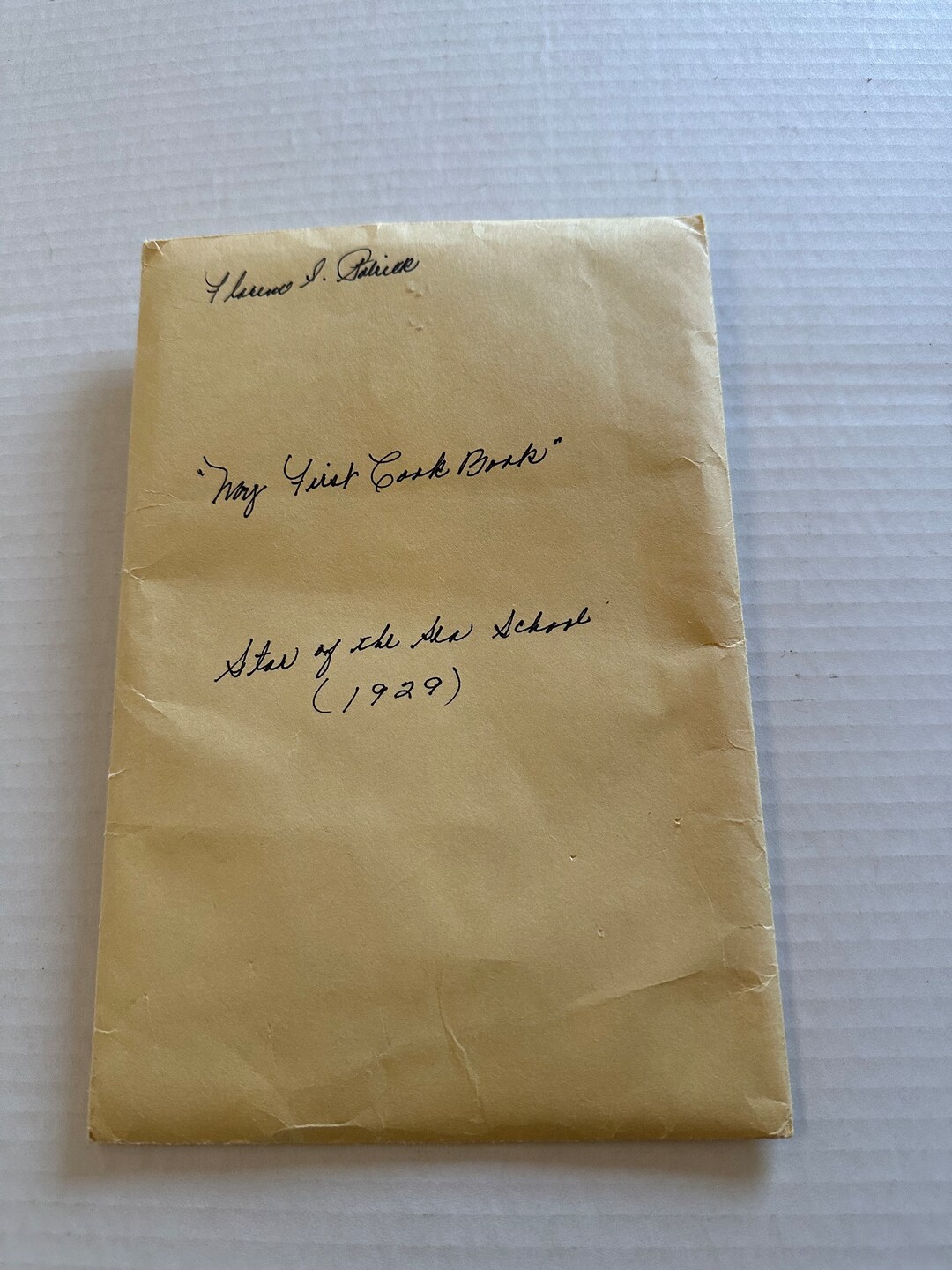 Antique Star of the Sea Junior High School Cookbook 1929 Rare - Etsy