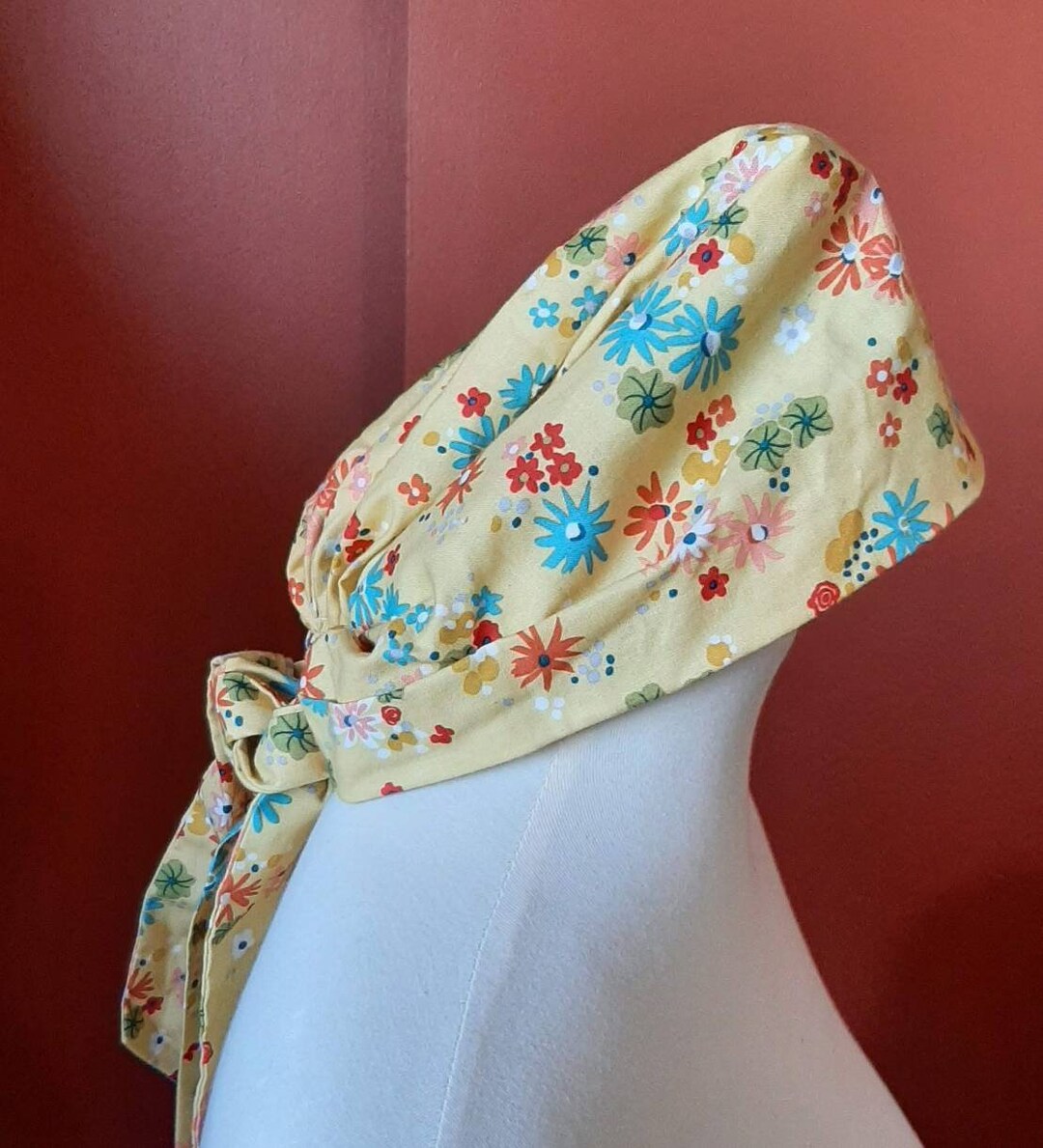 Vintage Amish Mennonite Floral Kapp Little Girl on the Prairie Style ...