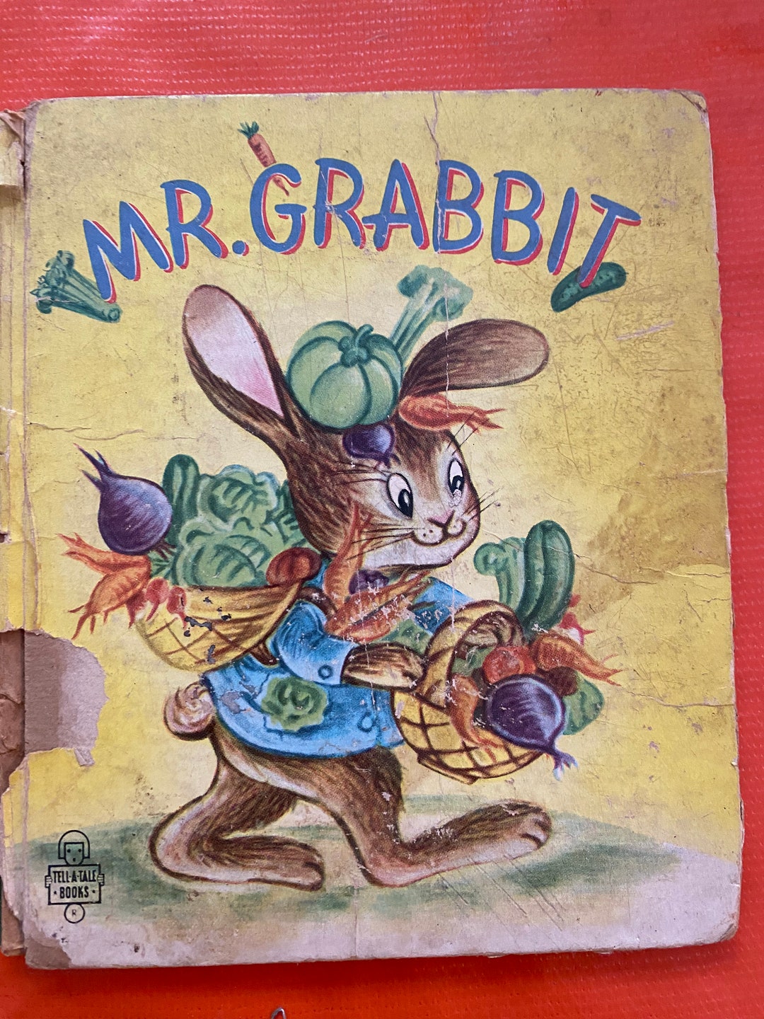 Vintage Mr. Grabbit Children’s Book Tell A Tale 1952 - Etsy
