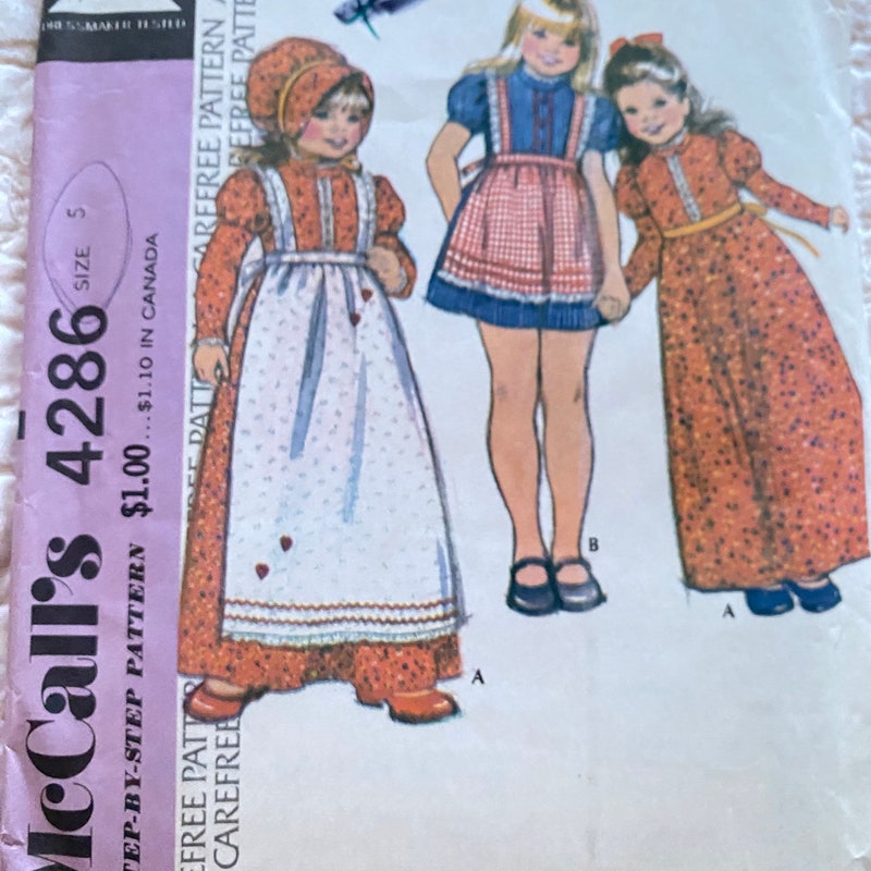 Girls Prairie Dress - Etsy