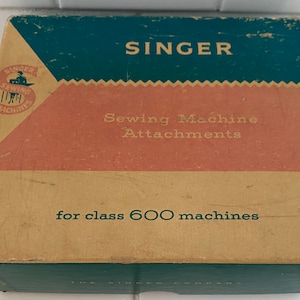Vintage Singer Sewing Machine Parts Simanco #161794 USA Attachments ...