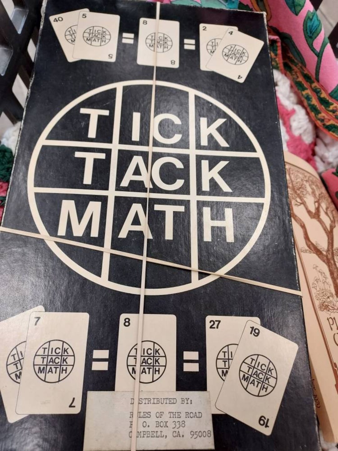 Tick Tack Math Board Game Rare HTF Ages 10 to Adult USA No Longer in ...
