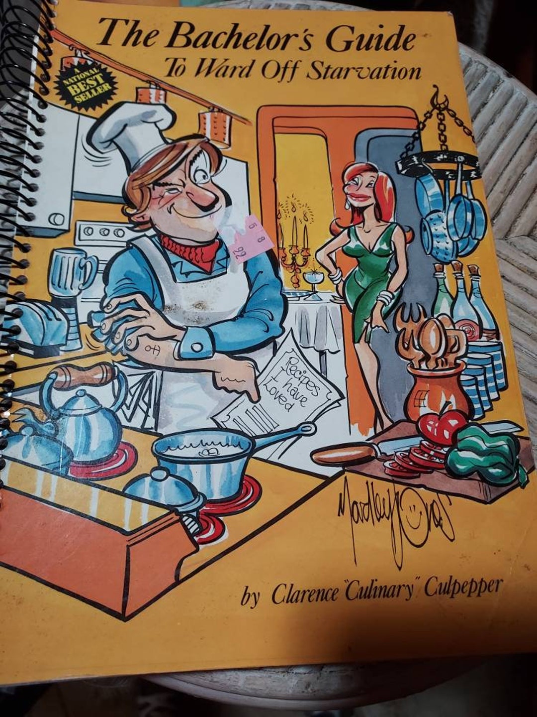 Vintage Cookbook Bachelor's Guide to Ward off Starvation. Clarence ...