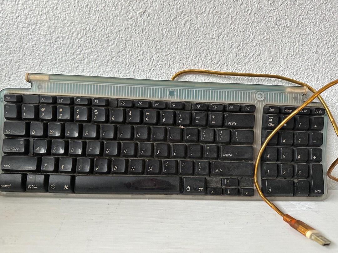 Vintage 1990s Apple Computer Keyboard - Etsy