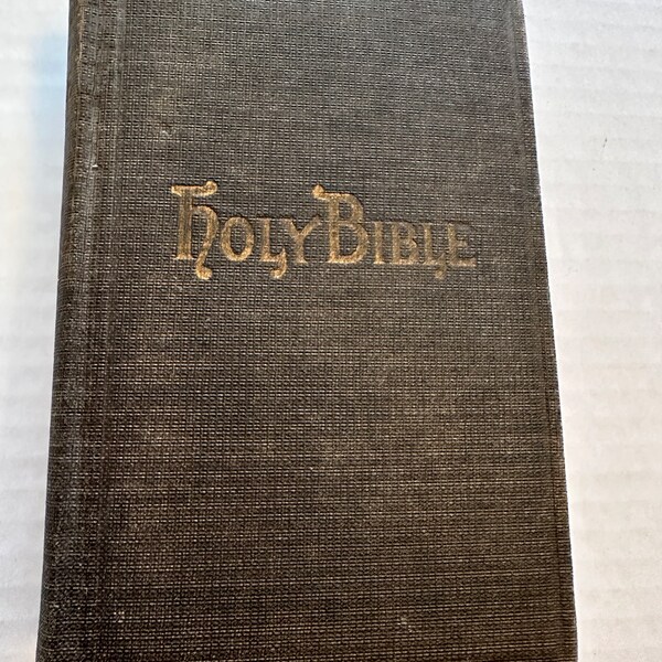 Antique Bible - Etsy