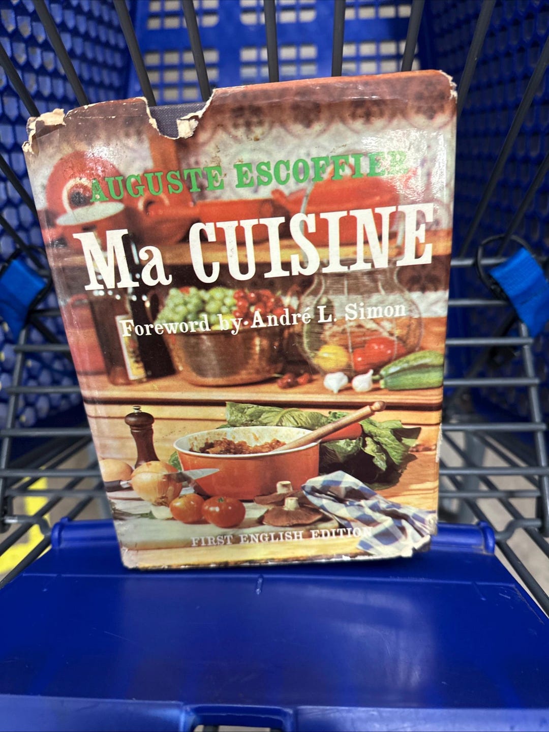 Vintage 1934 First English Edition of Ma Cuisine by Auguste Escoffier ...