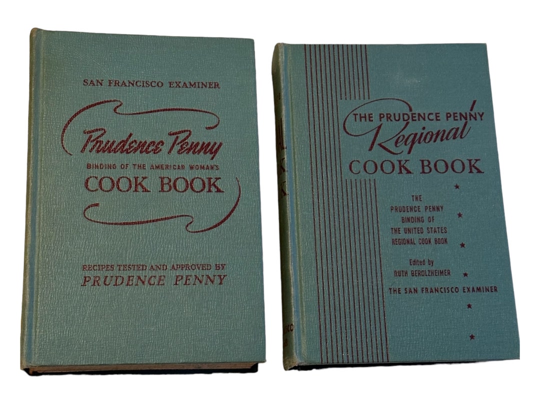 Vintage 1954 the San Francisco Examiner Prudence Penny Cookbook Boxed ...