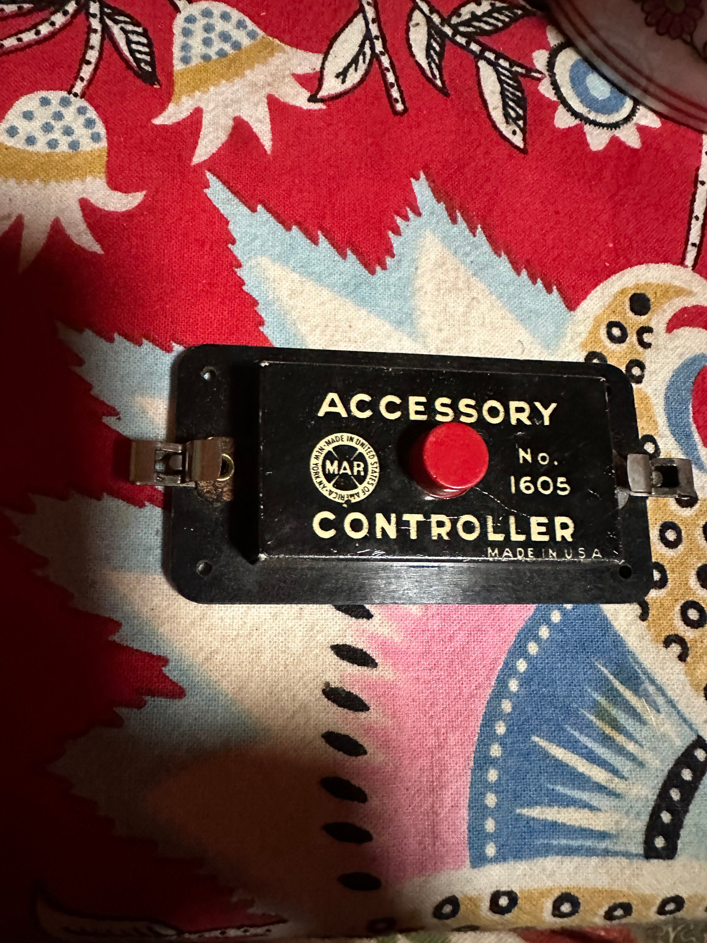Marx Toy Train Accessory Controller No.1605 Vintage 1951 Made - Etsy