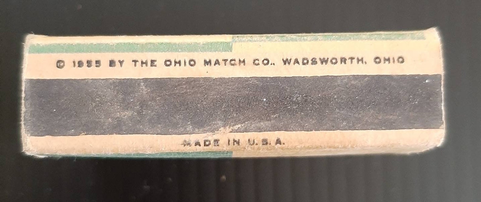 Small Vintage Matchbox Ohio Blue Tip Made in the USA Flying - Etsy