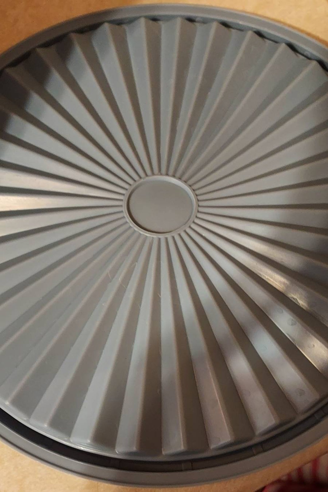 Vintage Large Blue Tupperware Storage Container Canister MCM Kitchen - Etsy