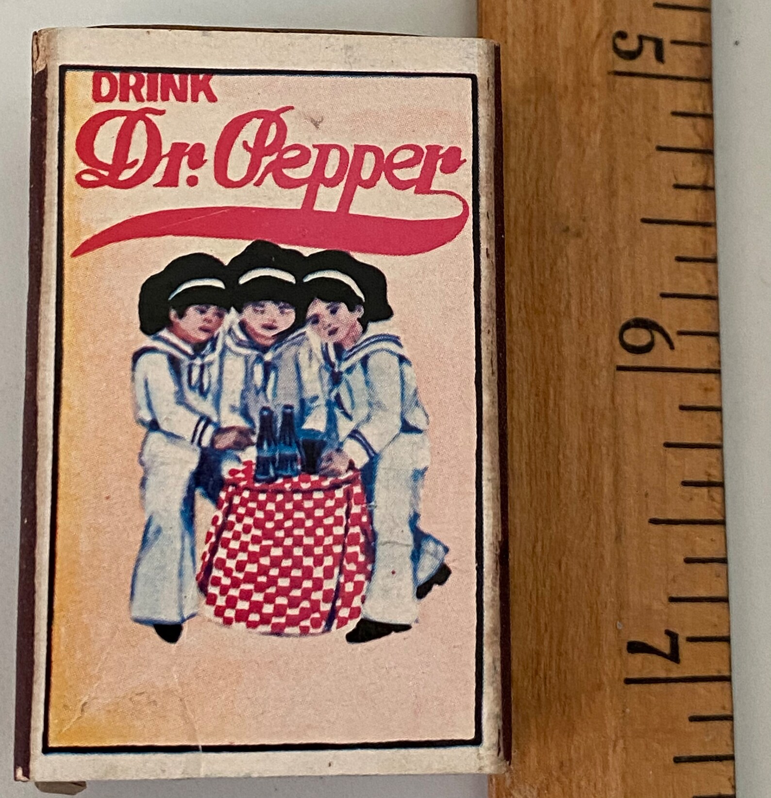 Vintage Dr Pepper Matchbox Box Only - Etsy