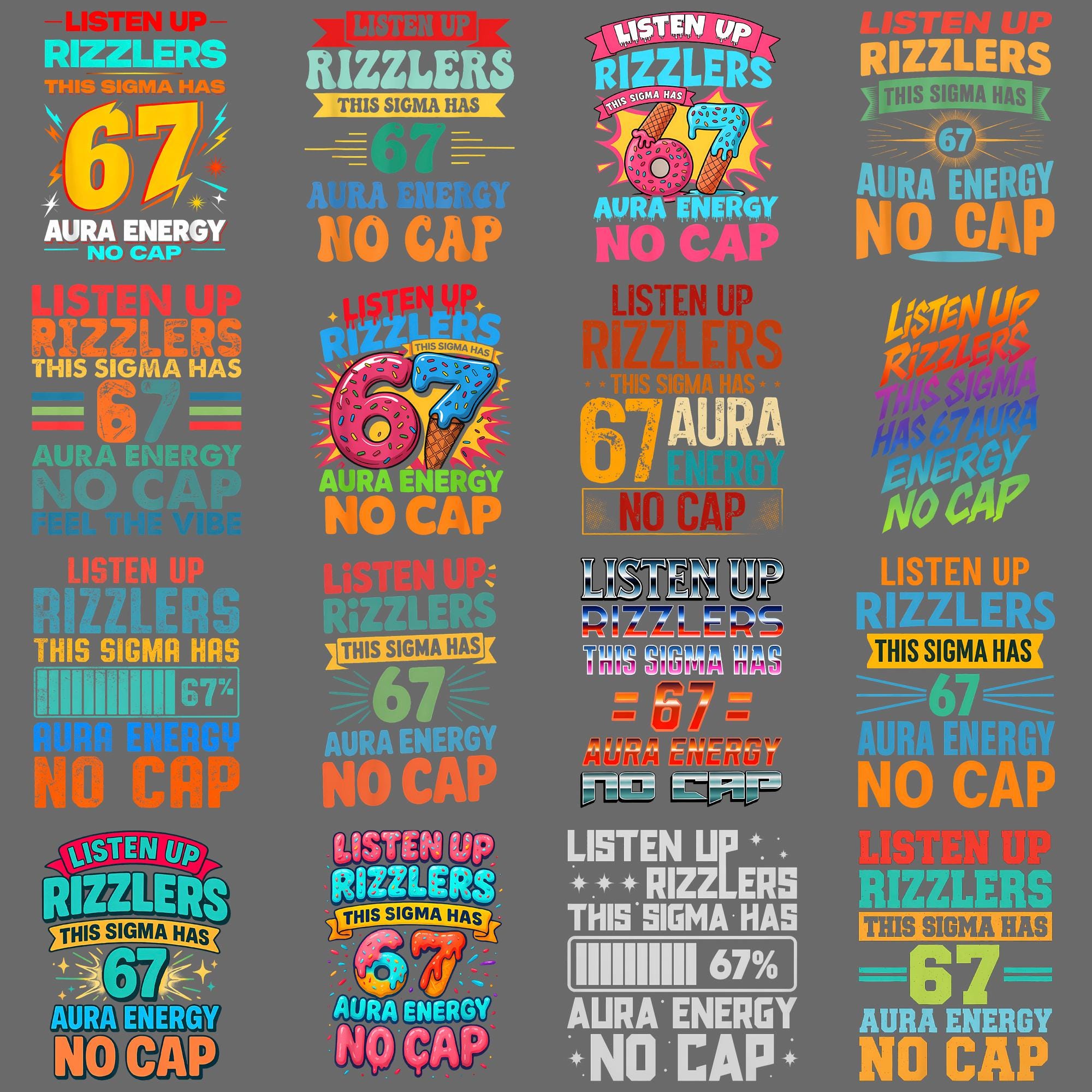 Listen up Rizzlers This Sigma Has 67 Aura Energy PNG - Funny Gen Alpha ...