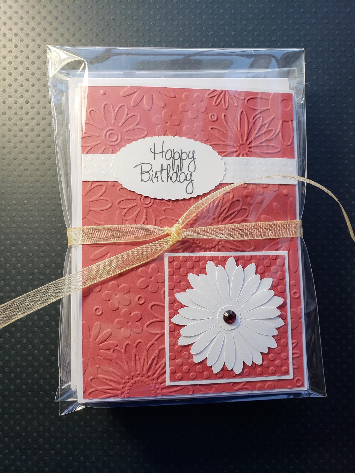 Birthstone Birthday Cards Set of 12 Handmade One for - Etsy