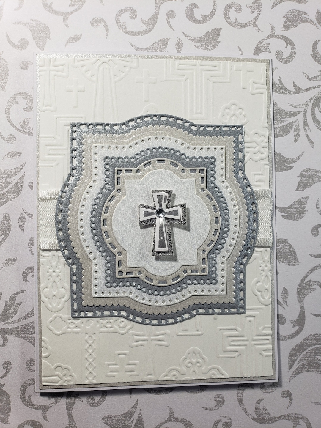 Handmade Christian Card Baptism Communion Confirmation Wedding - Etsy