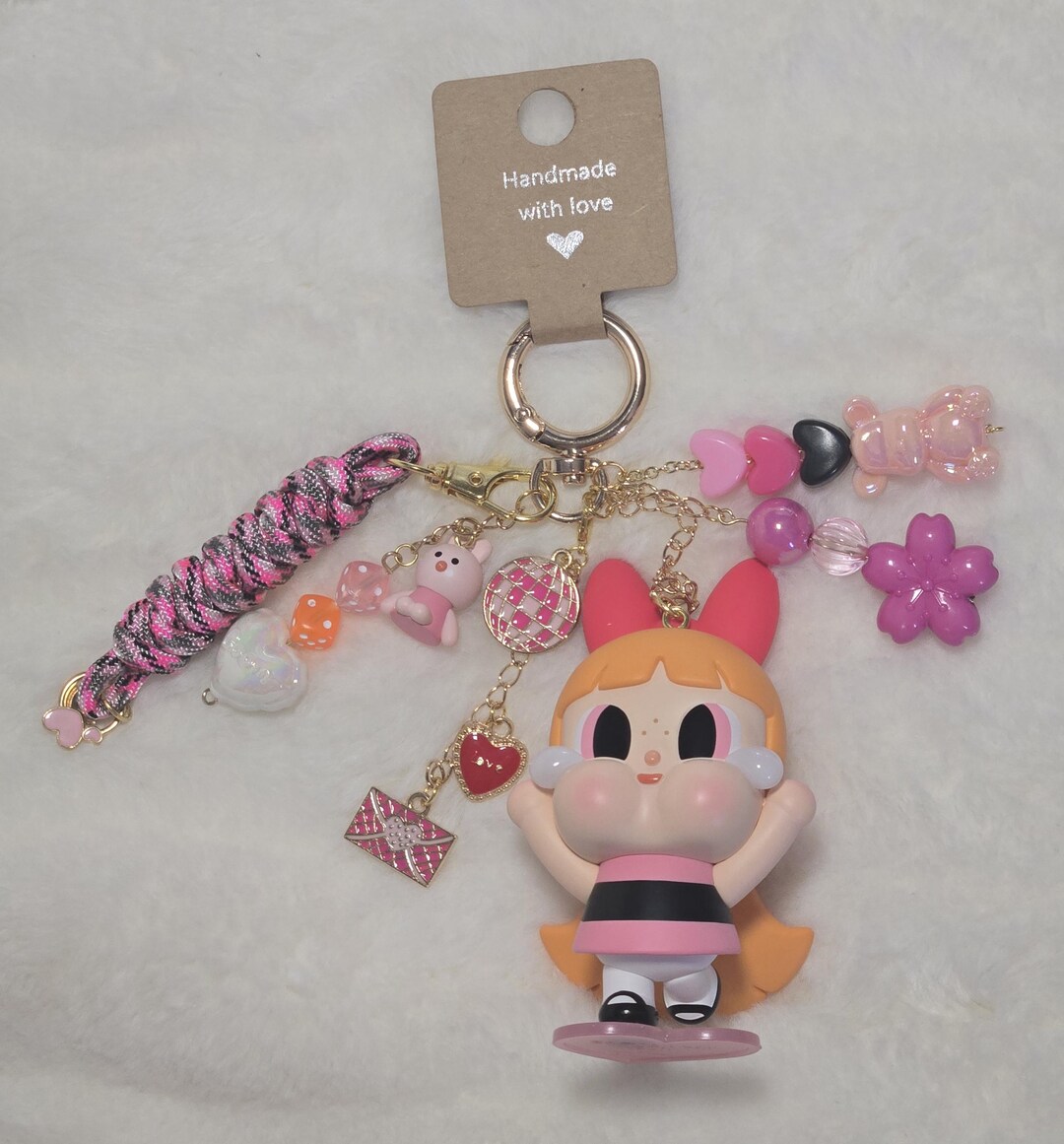 Cry Baby X Powerpuff Girls "blossom" Bag Charm/ Keychain - Etsy UK