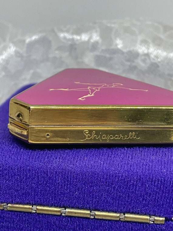 Signed Schiaparelli Compact Collectible Museum Piece… - Gem