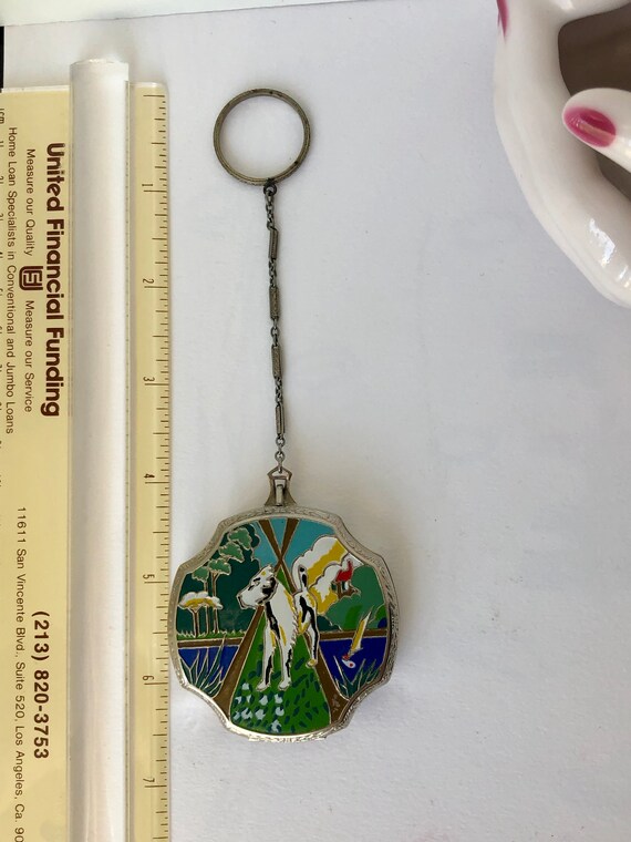 Art Deco JM Fisher Compact Collectible 1930 Abstract … - Gem