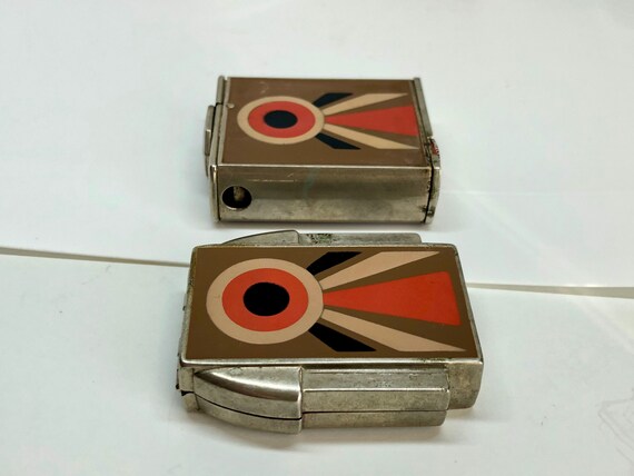 Fillkwik Art Deco Perfume Compact Complete 1 Powder &… - Gem