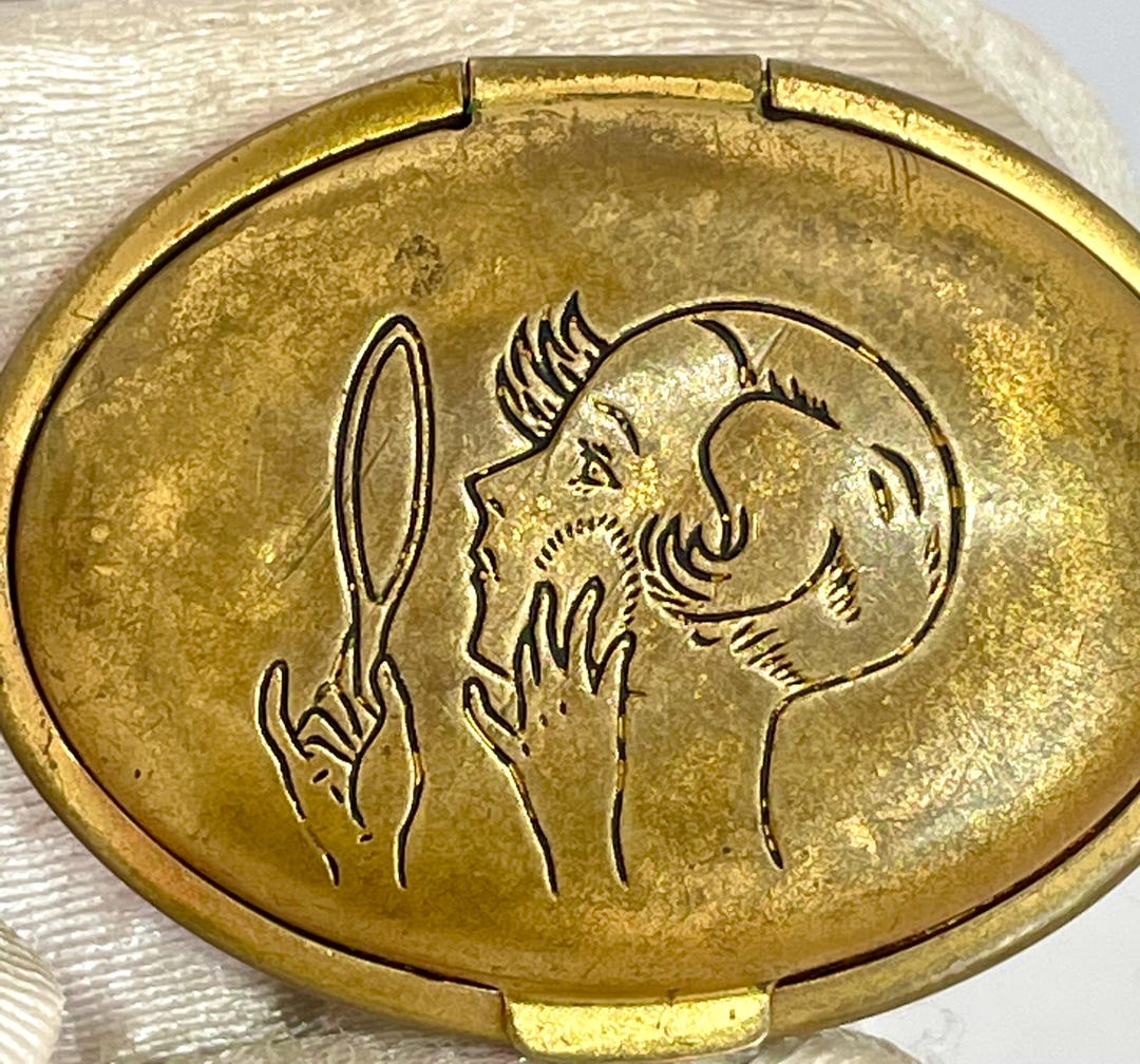 Colleen Moore Compact 1920 Flapper Film Star Movie Flaming Youth RARE ...