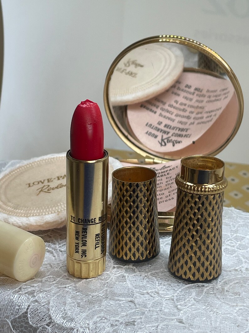 Lipstick Powder Set Revlon Futurama Vintage Unused - Etsy