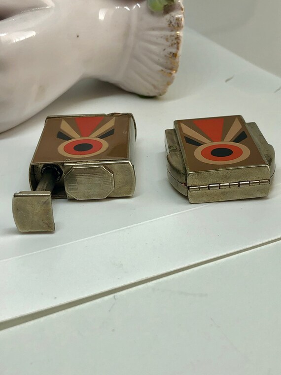 Fillkwik Art Deco Perfume Compact Complete 1 Powder &… - Gem