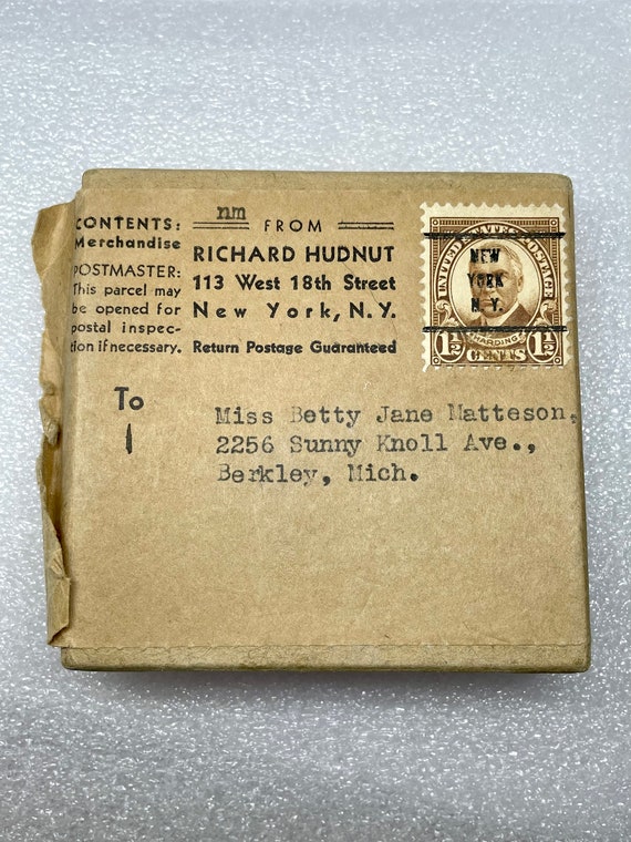 RARE Richard Hudnut Marvelous Face Powder Sample Tria… - Gem