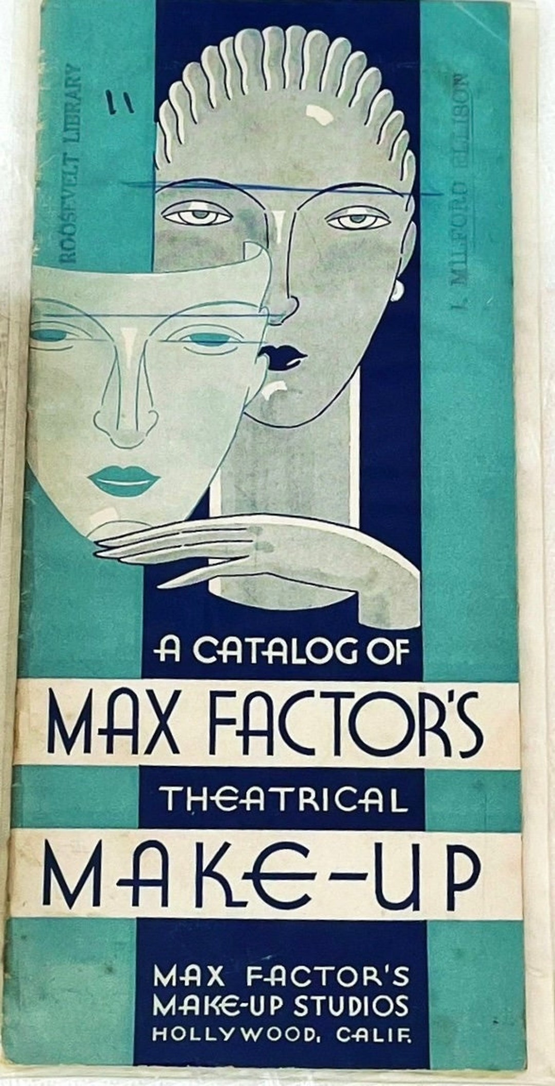 PRICES Max Factor Theatrical Makeup Catalog 1936 Price and Product ...