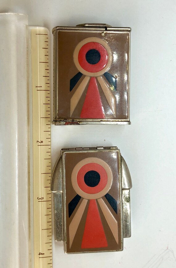 Fillkwik Art Deco Perfume Compact Complete 1 Powder &… - Gem