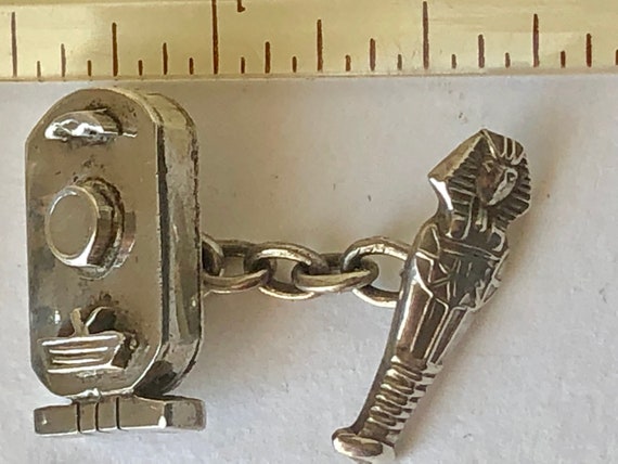 Egyptian 925 Sterling Pharaoh King Tut Queen Nefertit… - Gem