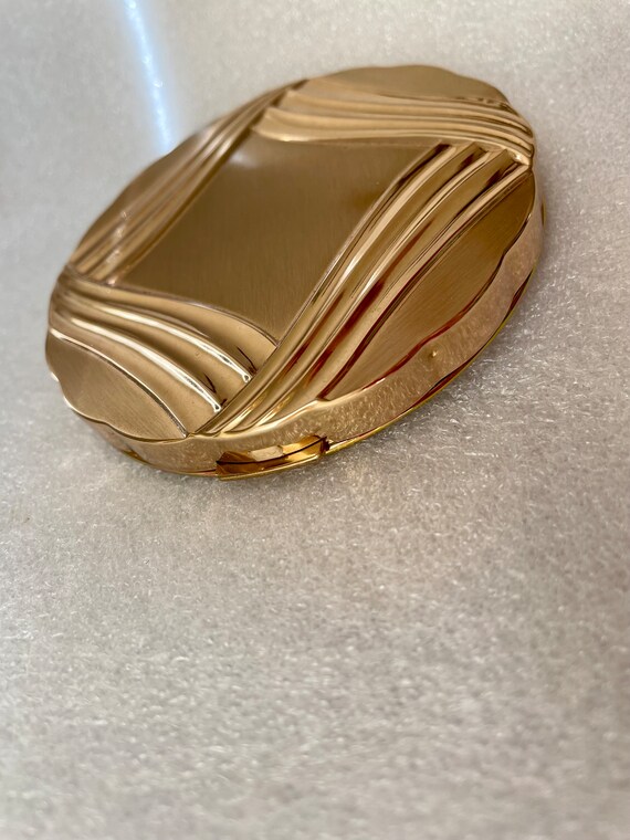 Max Factor Compact Hollywood USA Shiny Vintage Unused… - Gem
