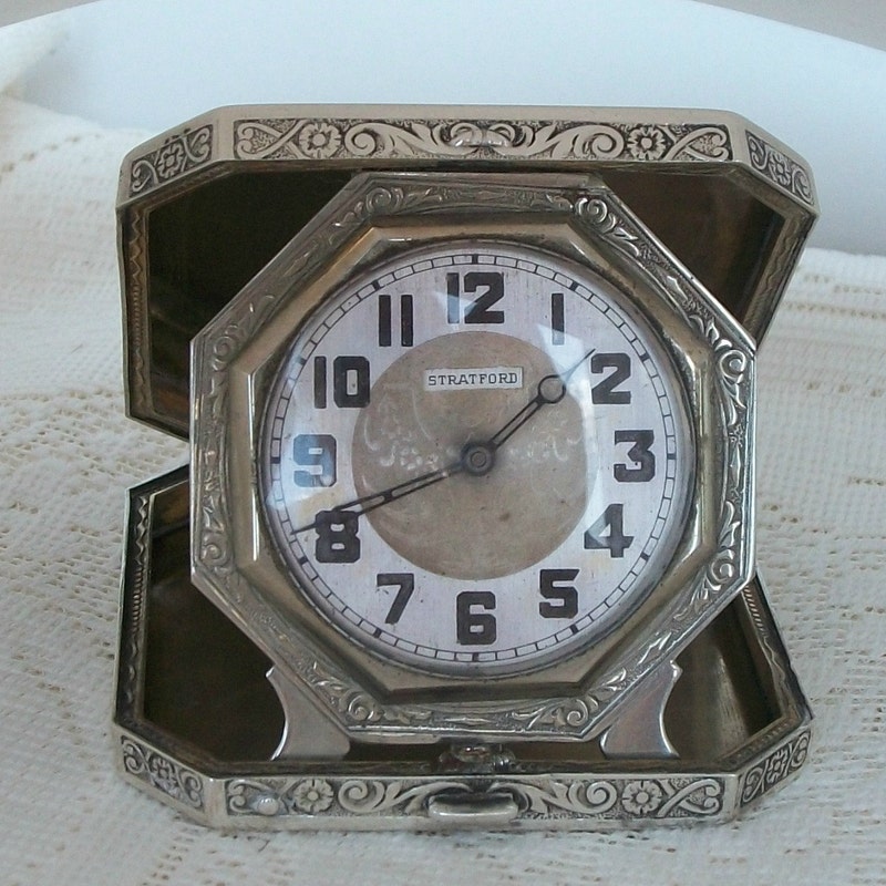 Pocket Watch Compact - Etsy