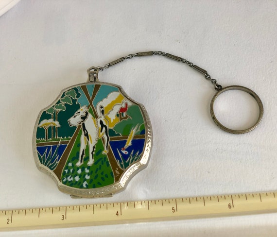 Art Deco JM Fisher Compact Collectible 1930 Abstract … - Gem