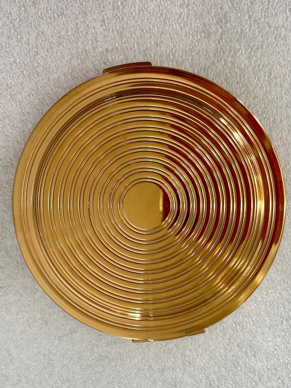 Max Factor Compact Hollywood USA Shiny Vintage Unused… - Gem