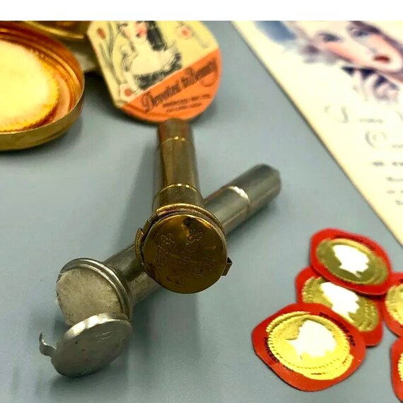 1930s Princess Pat rouge makeup compact, vintage 30s … - Gem