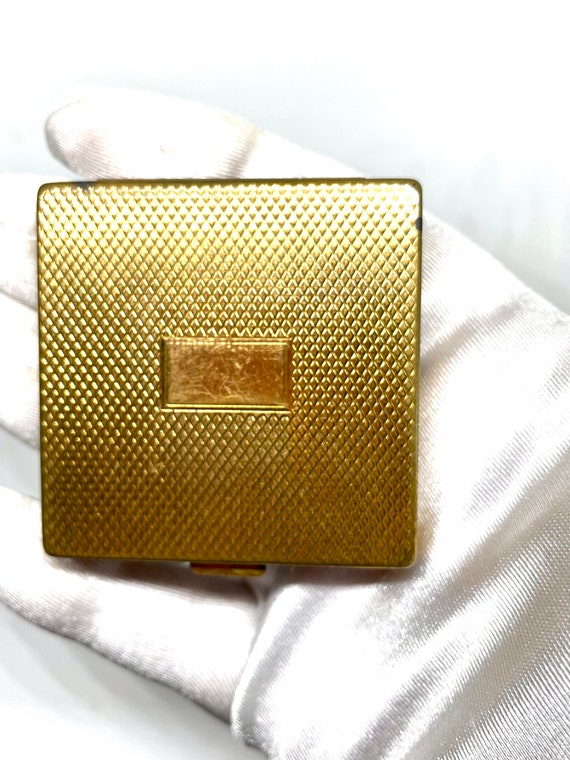 Birds Cage Compact powder Vintage collectible Adorabl… - Gem