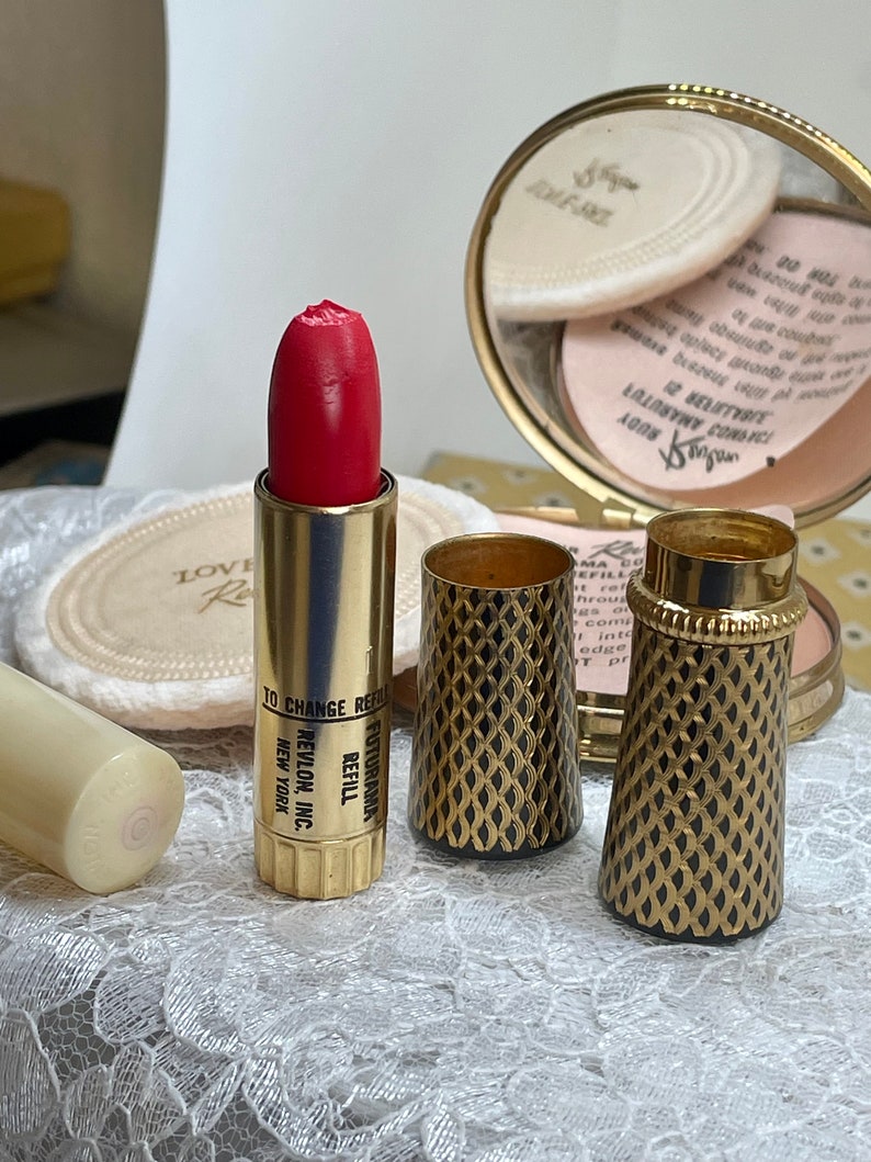 Lipstick Powder Set Revlon Futurama Vintage Unused - Etsy