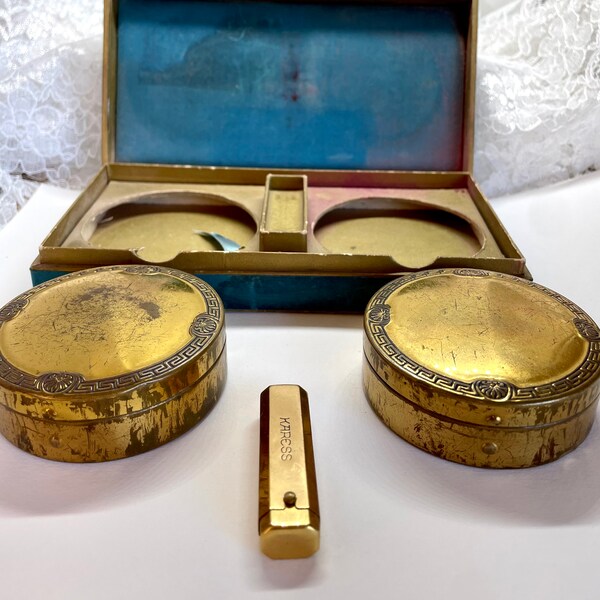 Antique Rouge Can - Etsy