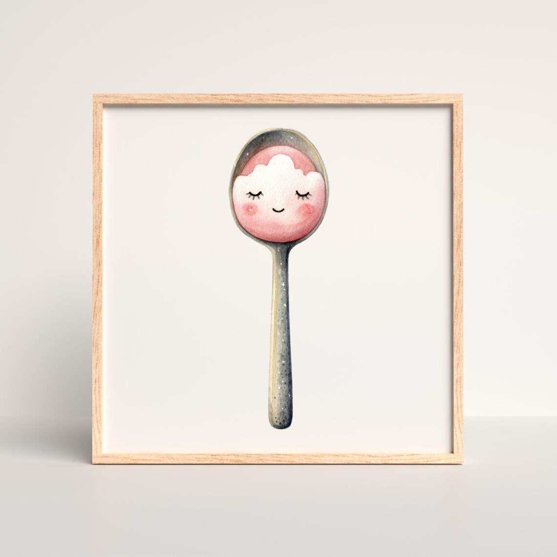 Spoon Clipart, Cute Spoon PNG Bundle, Cartoon Utensil Illustration ...